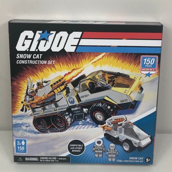 Forever Clever | Toys | Gi Joe Snow Cat Construction Set 5 Piece 2 ...